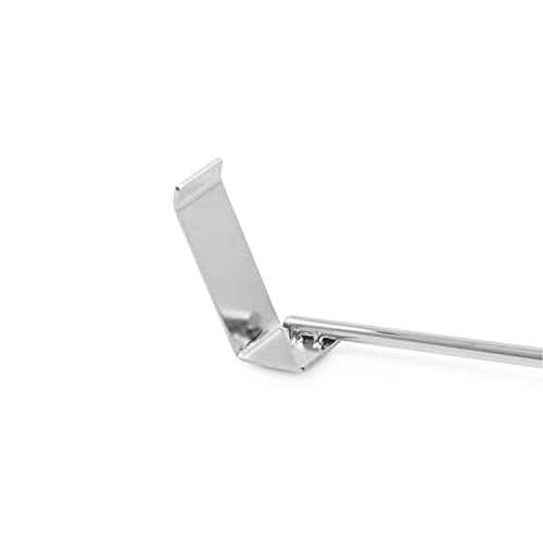 Smith & Basil Charcoal Ash Rake for Grill - Tool Poker - Grilling Accessories - with a Microfiber Cleaning Cloth