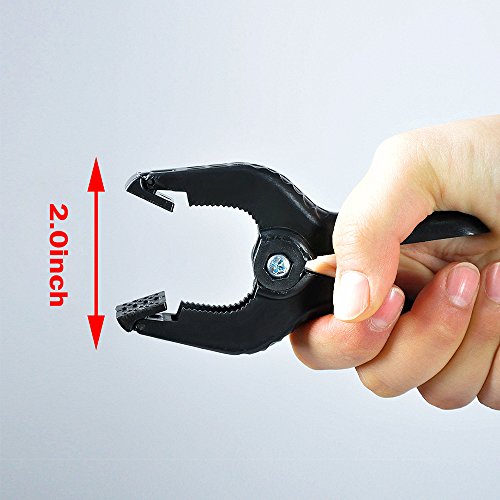 SLOW DOLPHIN Heavy Duty Spring Clamps and Background Clips for Muslin Backdrop, Photo Studio, Photography Backdrop Support(12 pcs)