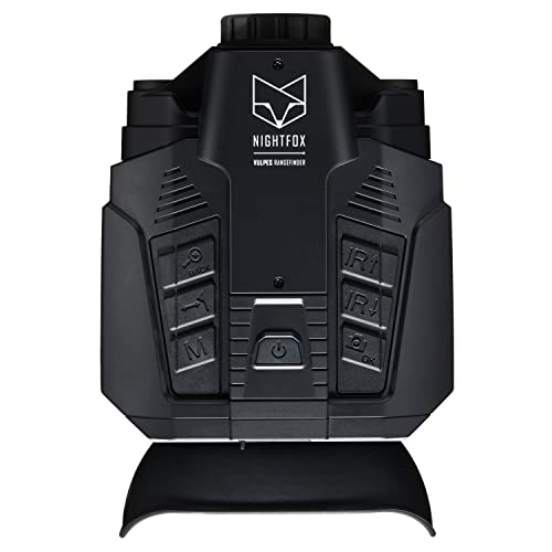 Nightfox Vulpes Handheld Digital Night Vision Goggles | Integrated Laser Rangefinder | Full High Definition FHD 1080p Sensor | Records Video + Audio | 220yd Range, 6x Magnification | Hunting, Security