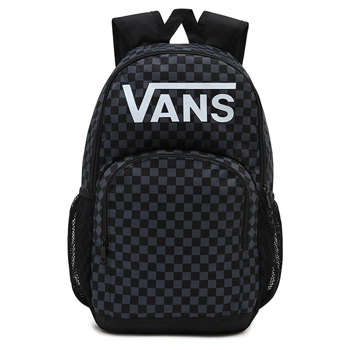 Vans Unisex Alumni Pack 5 Printed Backpack (pack of 1), Black Checker, One Size, Casual