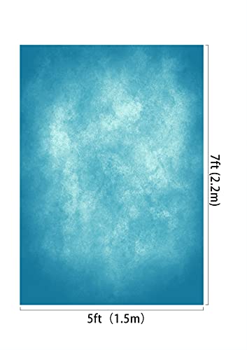 Kate 1.5x2.2m Blue Portrait Backdrops Abstract Blue Photography Backgrounds Vintage Backdrops