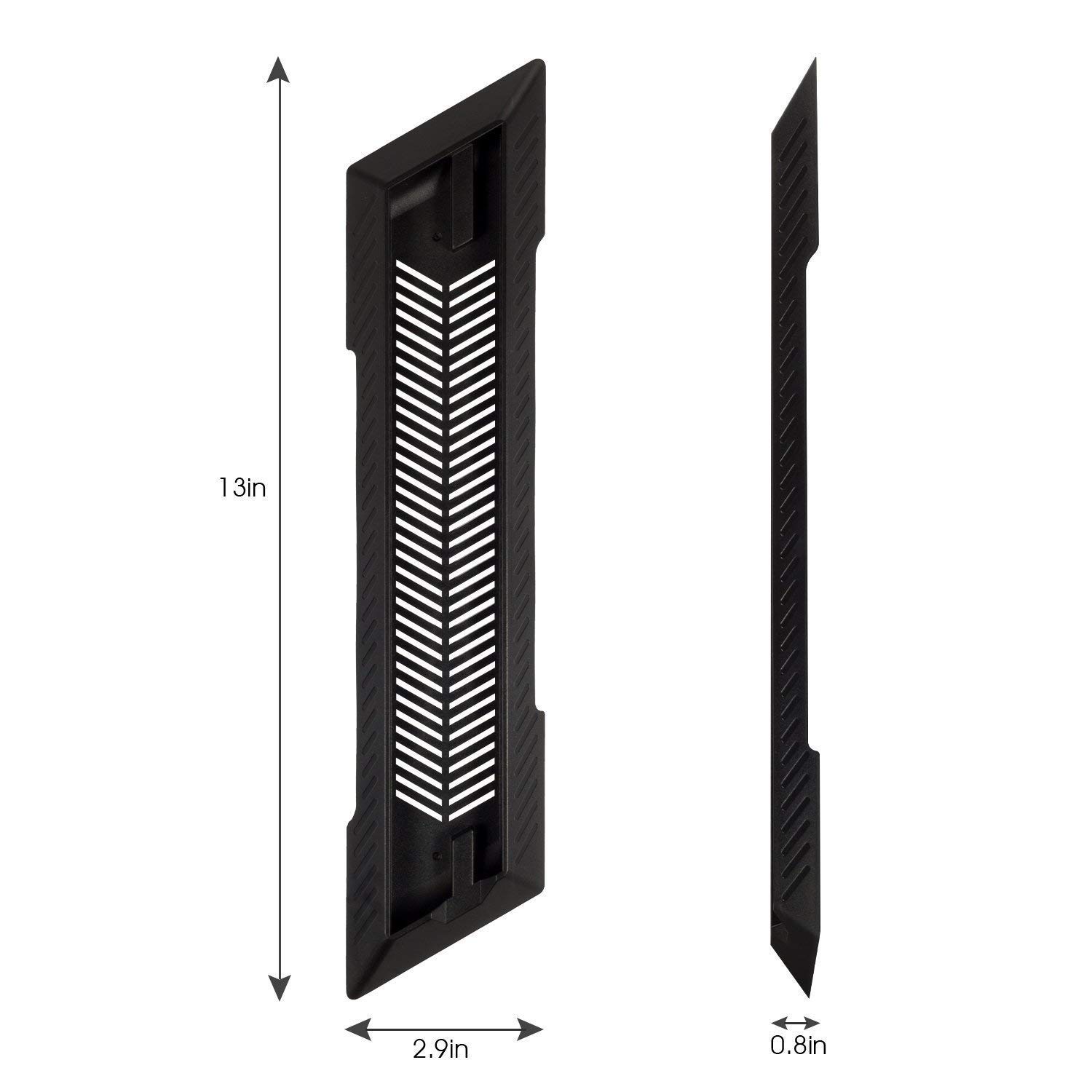 Kailisen PS4 Slim Vertical Stand for Playstation 4 Slim with Built-in Cooling Vents and Non-Slip Feet