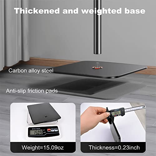 Tabletop T-Shape Stand for PVC Backdrop Flat Base Heavy Duty Stand for Food Product Photography Background