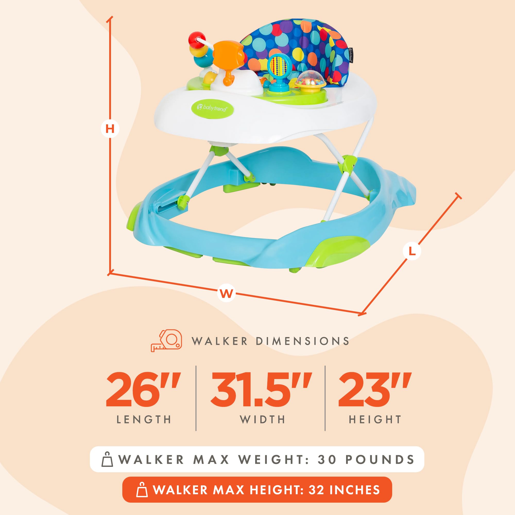 Baby Trend Orby Activity Walker