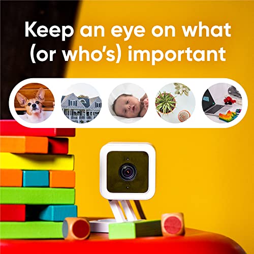Wyze Cam v3 1080p HD Indoor/Outdoor Security Camera with Color Night Vision, 2-Way Audio, Compatible with Alexa & The Google Assistant and IFTTT with Wyze Cam Plus A.I. 3 Month Detection Service