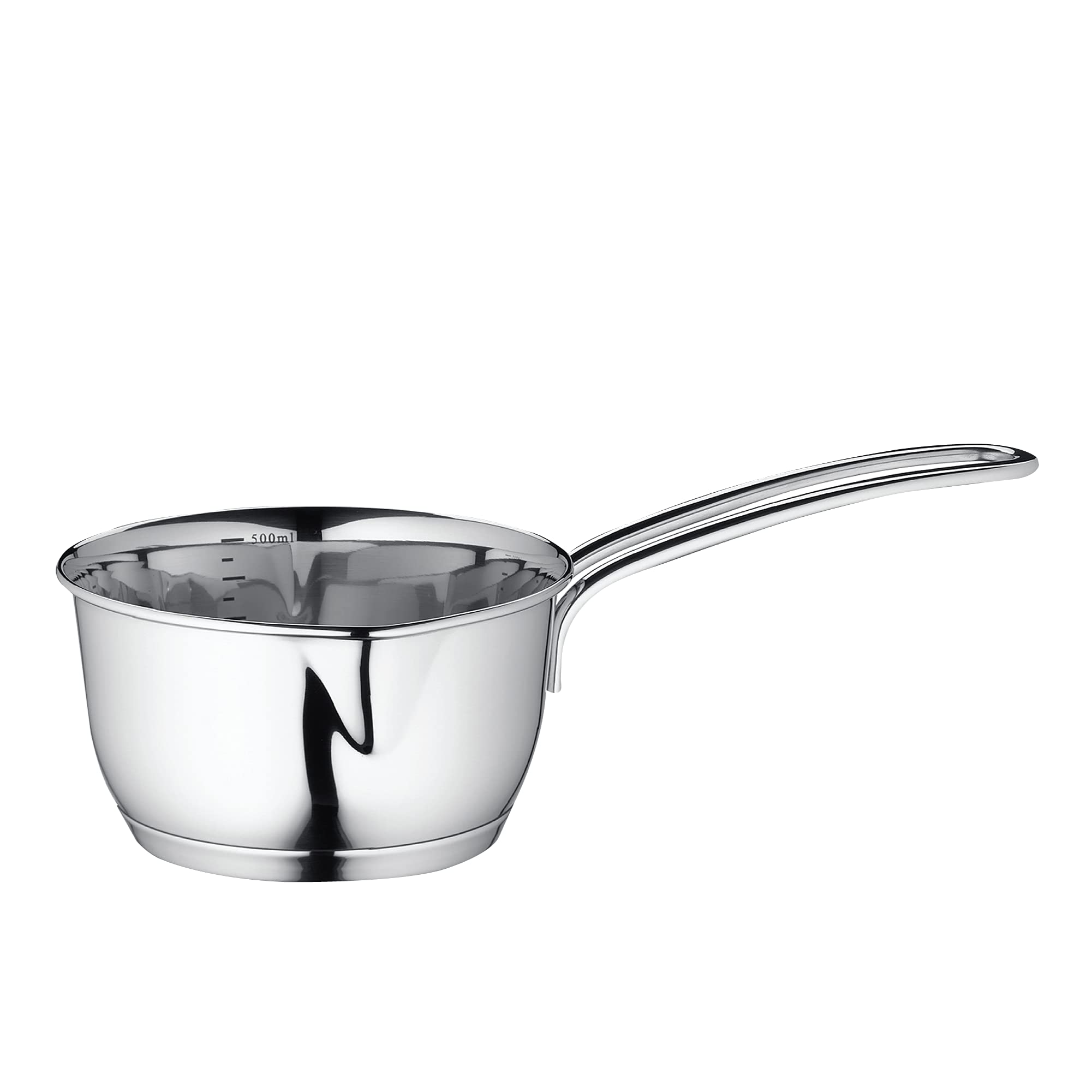KĂŒchenprofi Stainless Steel Saucepan with Clad Bottom, 16-Ounce,Silver