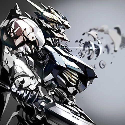 TianSW Mobile Suit Gundam Iron-Blooded Orphans (24inch x 24inch/60cm x 60cm) Waterproof Poster No Fading