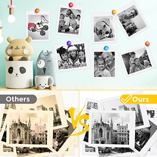 10 Rolls Camera Paper for Kidizoom Print Camera Paper Refill, 2.2x1 Inch BPA Free Kids Camera Paper Compatible with MINIBEAR/VTech/Dragon Touch Camera Refill Paper for Most Kids Instant Camera