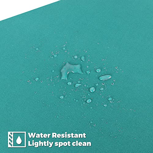SewKer Outdoor Bench Cushion 44 x 18 Inch Waterproof Patio Furniture Cushions, High Density Foam Never Deform (Green)