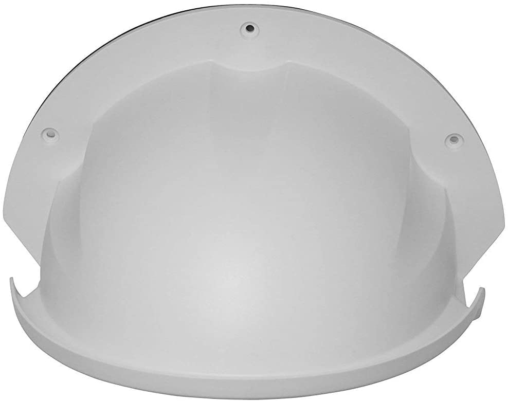 Universal Sun Rain Shade Camera Cover Shield for Outdoor Camera White