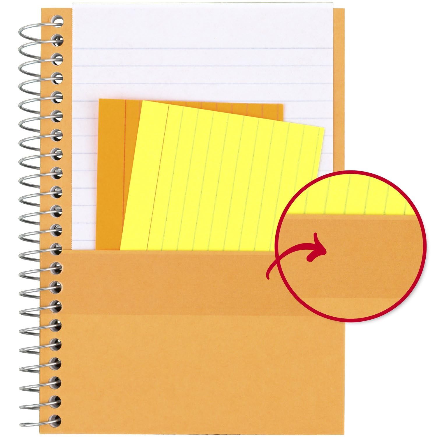 Five Star Personal Spiral Notebook, 1-Subject, College Ruled Paper, 7" x 4-3/8", Small Size, 100 Sheets, Seaglass Green (450022CH1)