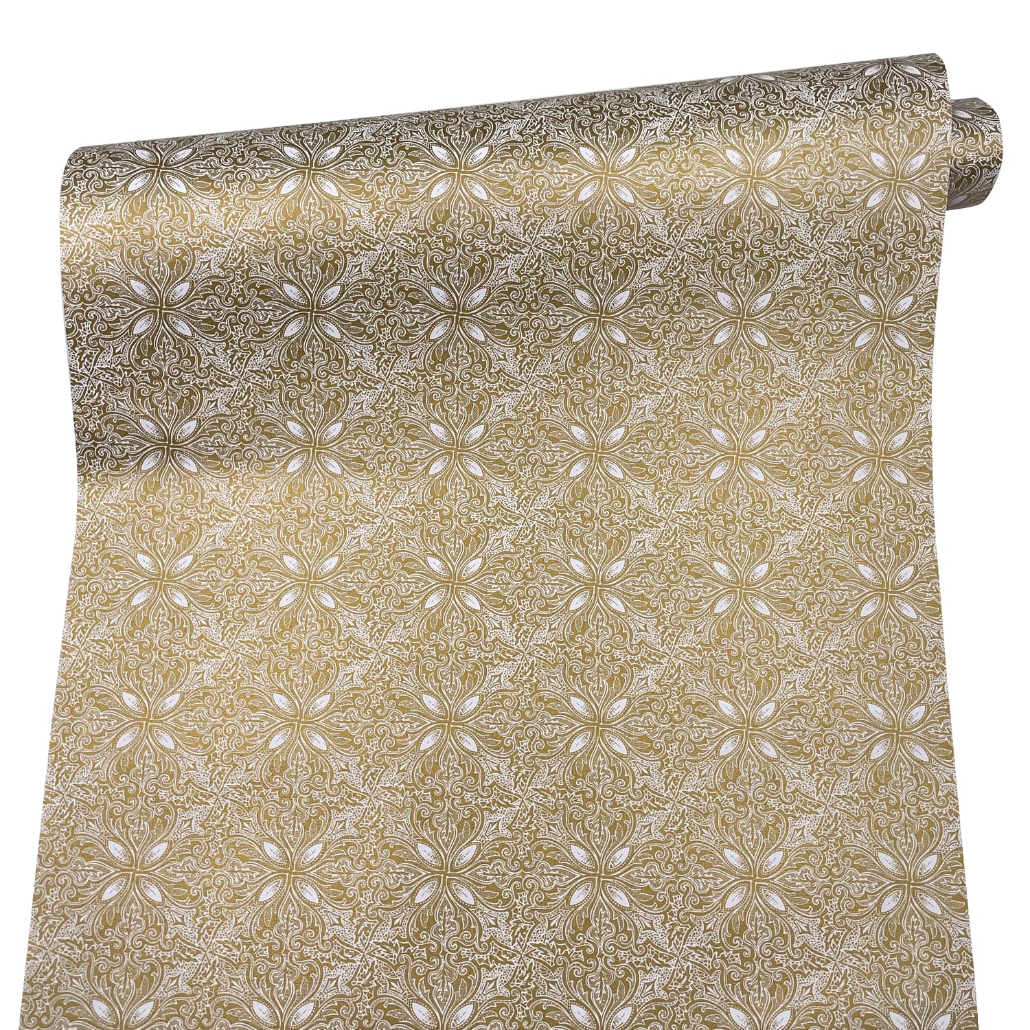 Yifely 45x300cm Retro Vines Self Adhesive Plastic Shelf Drawer Liner Moisture Proof Storage Mat