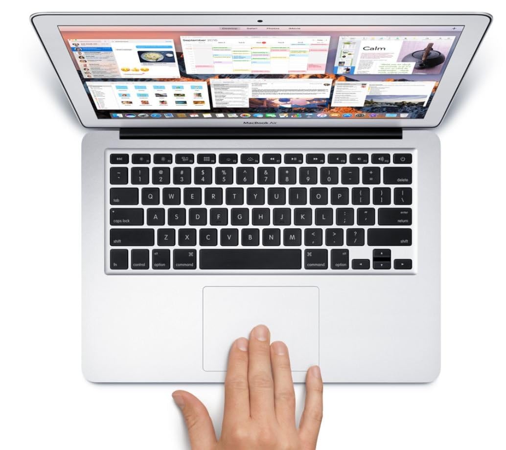 Mid 2017 Apple MacBook Air with 1.8GHz Intel Core i5 (13-inch, 8GB RAM, 256GB SSD) Silver (Renewed)