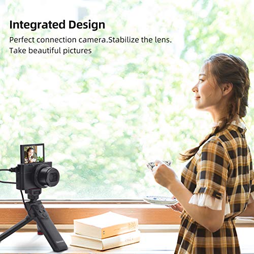 Newmowa Mini Shooting Grip vlog Camera Grip for Sony Vlogger Grip for Sony ZV1 RX100 VII RX100M2 RX100M3 RX100M4 RX100M5 RX100M7 A6000 a6100 a6300 A6400 A6500 A6600