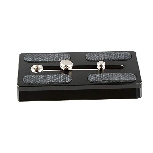 CAMVATE Camera Quick Release Base Plate with 1/4" & 3/8" Threads Compatible with Manfrotto577/ 501/504/ 701 Tripod - 2149