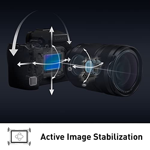 Panasonic LUMIX S5II Mirrorless Camera, 24.2MP Full Frame with Phase Hybrid AF, New Active I.S. Technology, Unlimited 4:2:2 10-bit Recording with 20-60mm F3.5-5.6 L Mount Lens - DC-S5M2KK