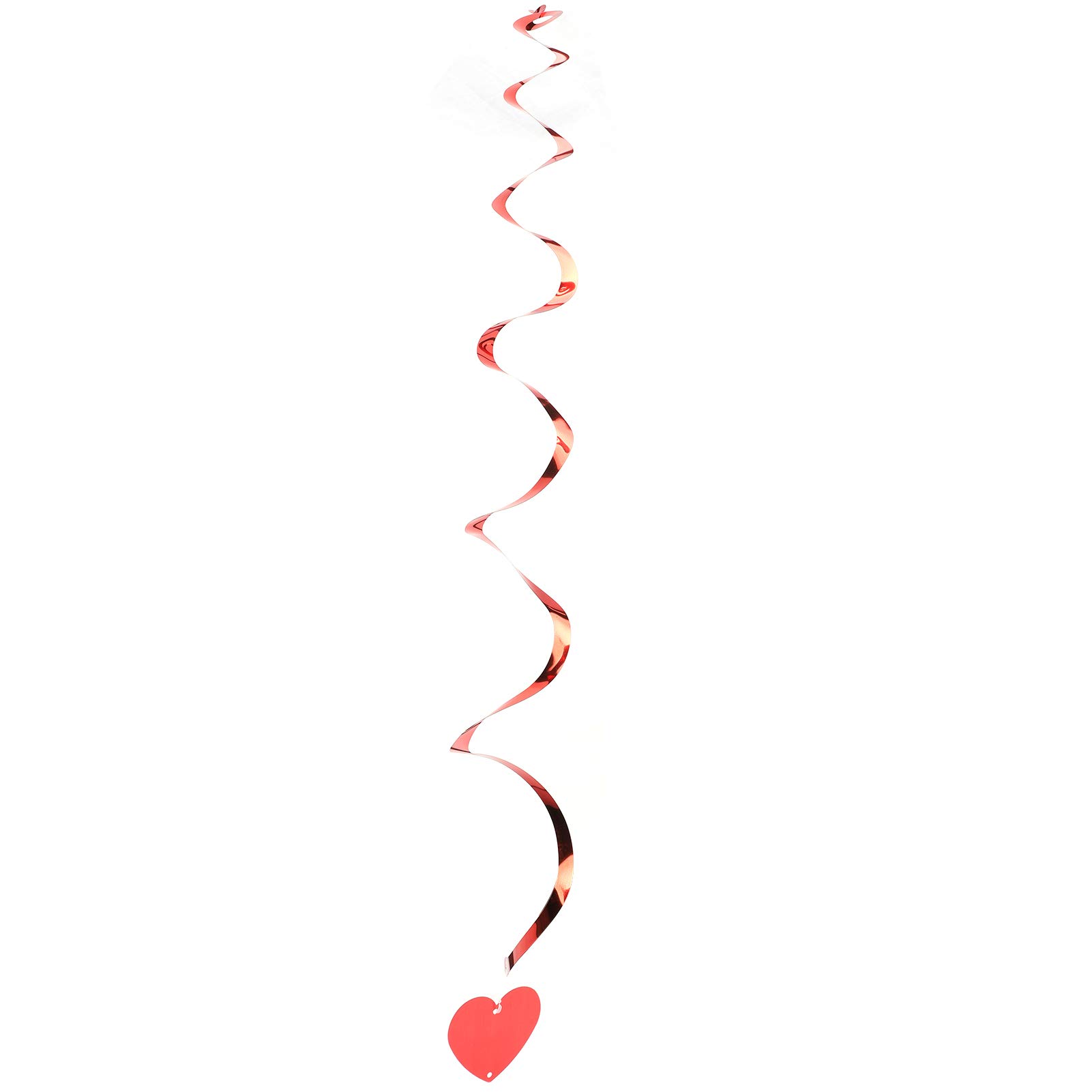 Denkerm Heart Confetti, Heart Shape Hanging Heart Swirls, Reusable Romantic for Decorations Party Supplies Home Party Wedding