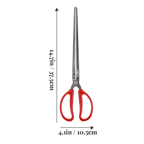 BESTonZON Grilling Tong Nabber Litter Trash Clamp Multi-Function Tool Mud Picker Live Household Steel Slip EEL Cooking Anti- Garden Grabber Long Home BBQ Multi- Reacher Portable Style Up
