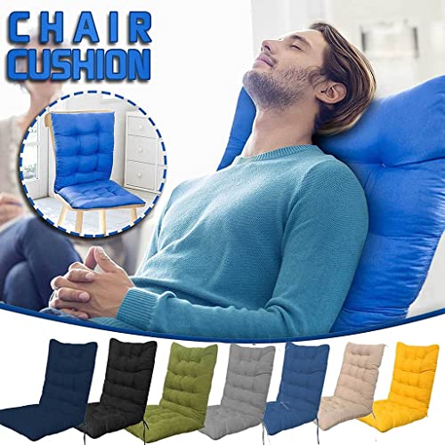 OMKUOSYA Rocking Chair Cushion,high Back Patio Chair Cushion Replacement Cushion,Indoor/Outdoor Non-Slip One Piece Seat Cushion,Garden Recliner Cushion,Suitable for Bedroom Balcony Office