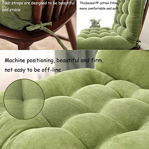 OMKUOSYA Rocking Chair Cushion,high Back Patio Chair Cushion Replacement Cushion,Indoor/Outdoor Non-Slip One Piece Seat Cushion,Garden Recliner Cushion,Suitable for Bedroom Balcony Office