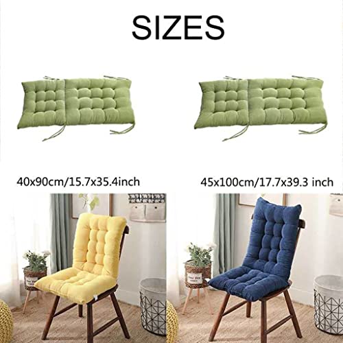 OMKUOSYA Rocking Chair Cushion,high Back Patio Chair Cushion Replacement Cushion,Indoor/Outdoor Non-Slip One Piece Seat Cushion,Garden Recliner Cushion,Suitable for Bedroom Balcony Office