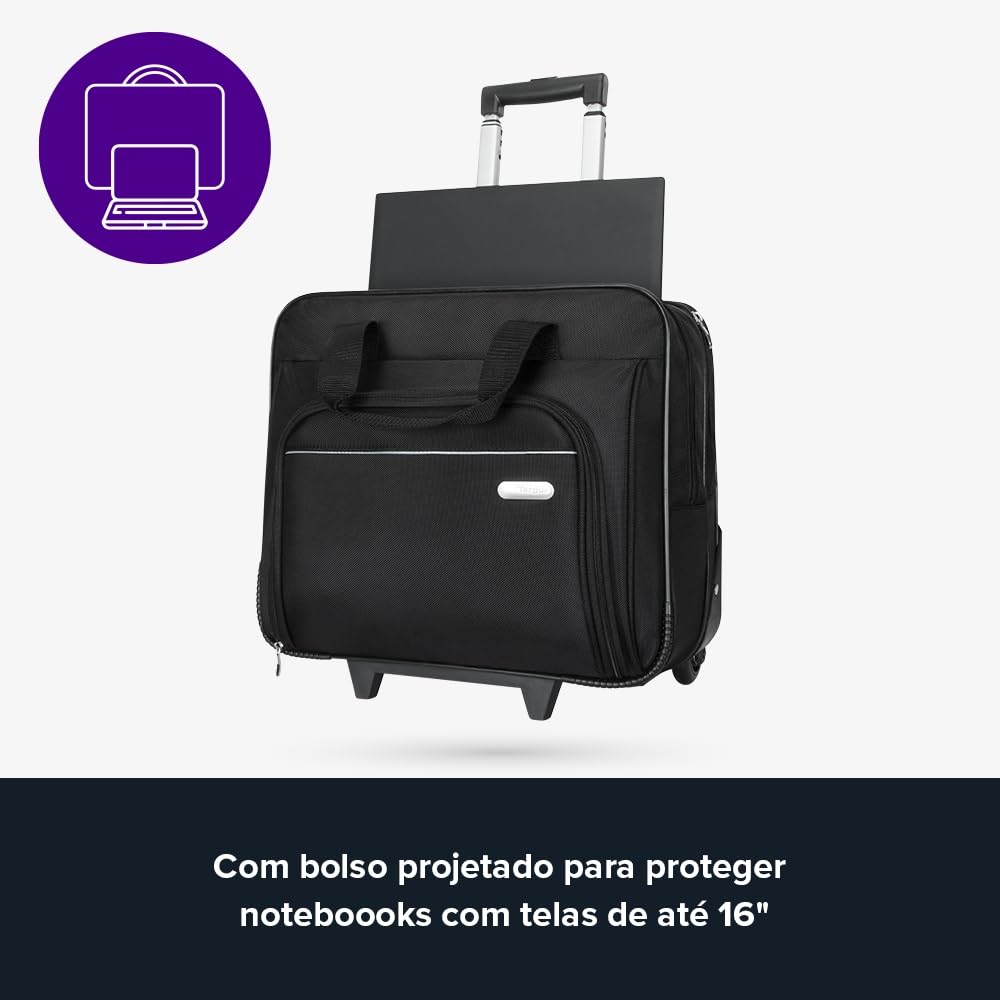 Targus 16 Inch Rolling Laptop Case (Black)
