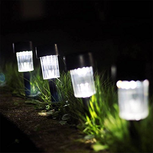 Maggift 12 Pcs Solar Pathway Lights, Landscape Lights for Outdoor, Patio, Yard Deck, Driveway and Garden