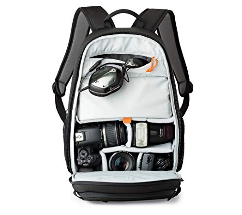 LowePro Tahoe BP 150. Lightweight Compact Camera Backpack for Cameras (Black).