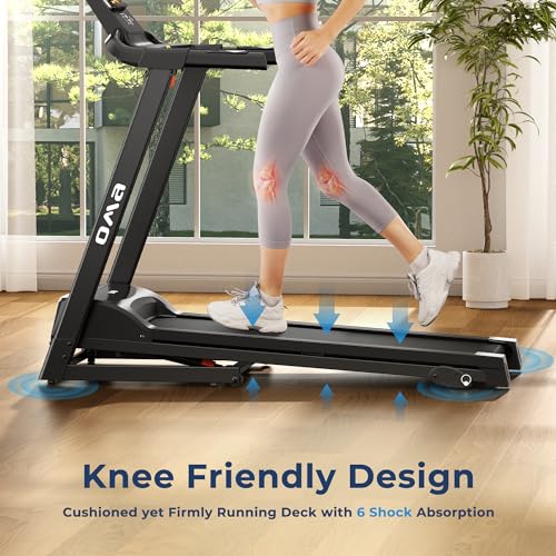 OMA Treadmills for Home Gym, 3.0HP 300lb Capacity, Foldable Treadmill with Incline Ajustable, Larger Deck Free 36 Preset Programs Walking Pad for Jogging Running Dog Treadmill, Model A…