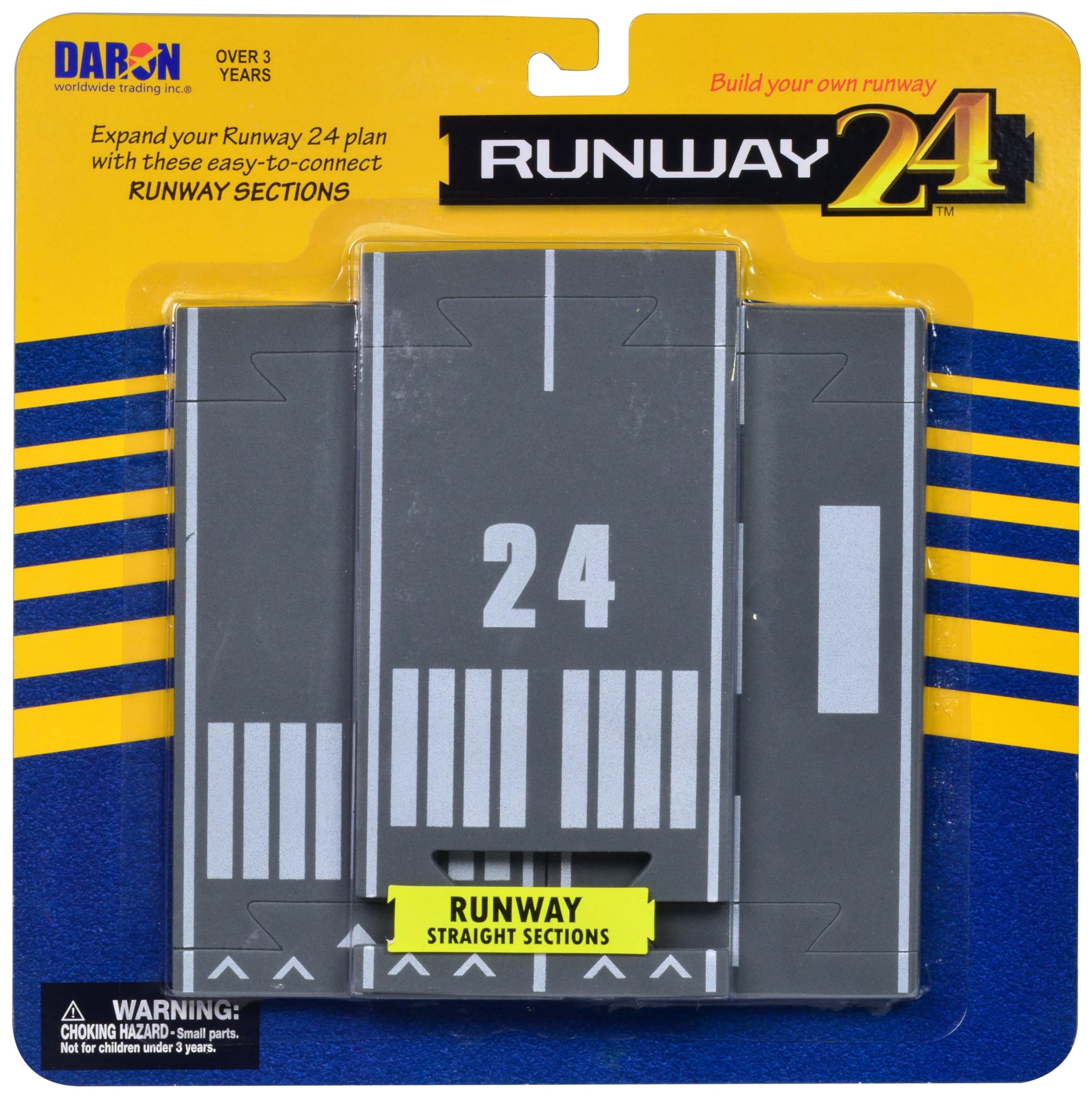 Daron Worldwide Trading Runway24 Runway Straight Sections Vehicle