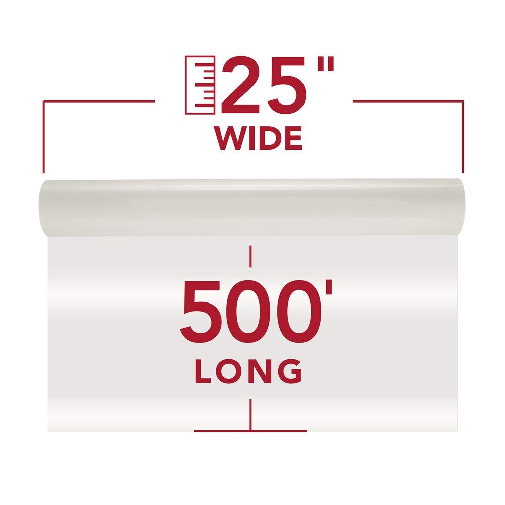 GBC Thermal Laminating Film, Rolls, NAP I, 1 Inch Poly-In Core, 1.5 Mil, 25 inches x 500 feet, 2 Pack (3000004)