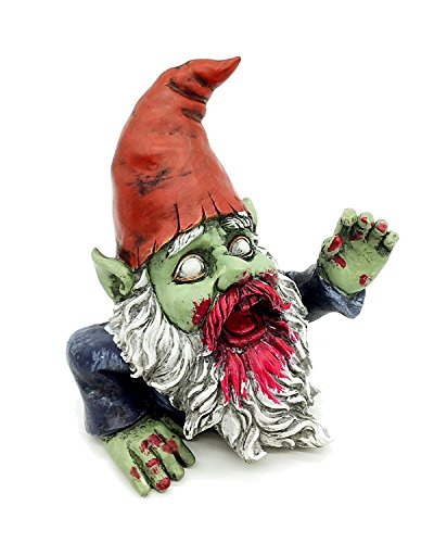 FICITI G150028 Zombie Gnome Garden Statue Sculpture