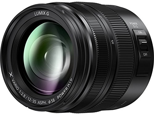 Panasonic LUMIX Professional 12-35mm Camera Lens G X VARIO II, F2.8 ASPH, Dual I.S. 2.0 with Power O.I.S., Mirrorless Micro Four Thirds, H-HSA12035 (2017 Model, Black)