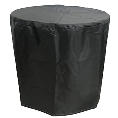 QIAOH Round Patio Table Cover Waterproof 90x40in, Uv-Protection, Outdoor Garden Furniture Rain Cover, Round Patio Table Cover, Outdoor Furniture Covers, Heavy Duty Garden Furniture Cover