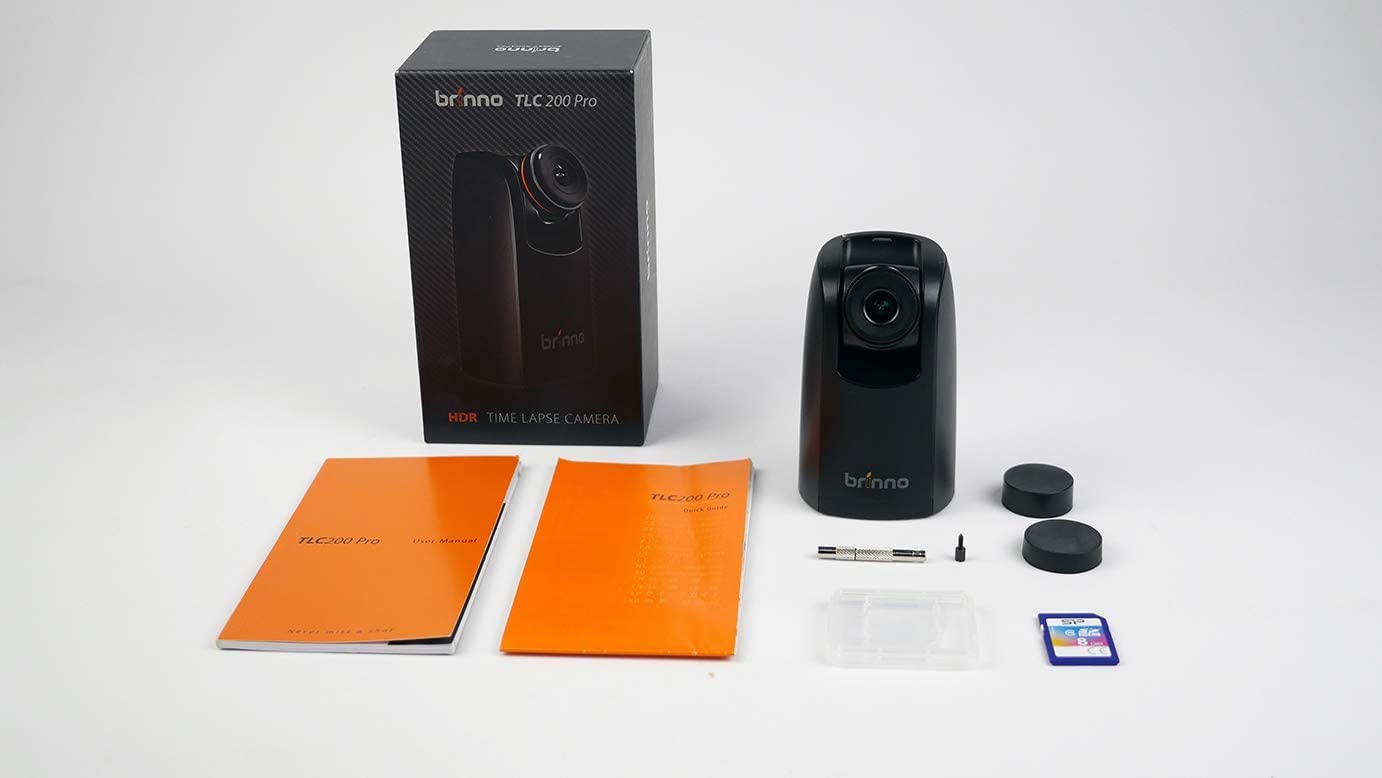 Brinno TLC200 Pro Time Lapse Camera - 42 Day Battery Life - Captures Professional 720P HDR Timelapse Videos - Great for short-term indoor projects