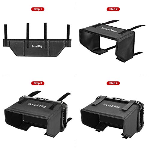 SmallRig Ninja V Sun Hood / Ninja V+ Sun Hood / Shinobi 5” Sun Hood for Atomos Shinobi 5”/ Ninja V / Ninja V+ SmallRig Cage VH2269
