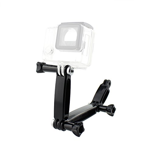 3 in 1 Extension Pivot Arm β SIM&NAT Adjustable Monopod Bracket with Thumb Screw for GoPro Fusion Hero 11 10 9 8 7 6 5 4 Session 3+ 3