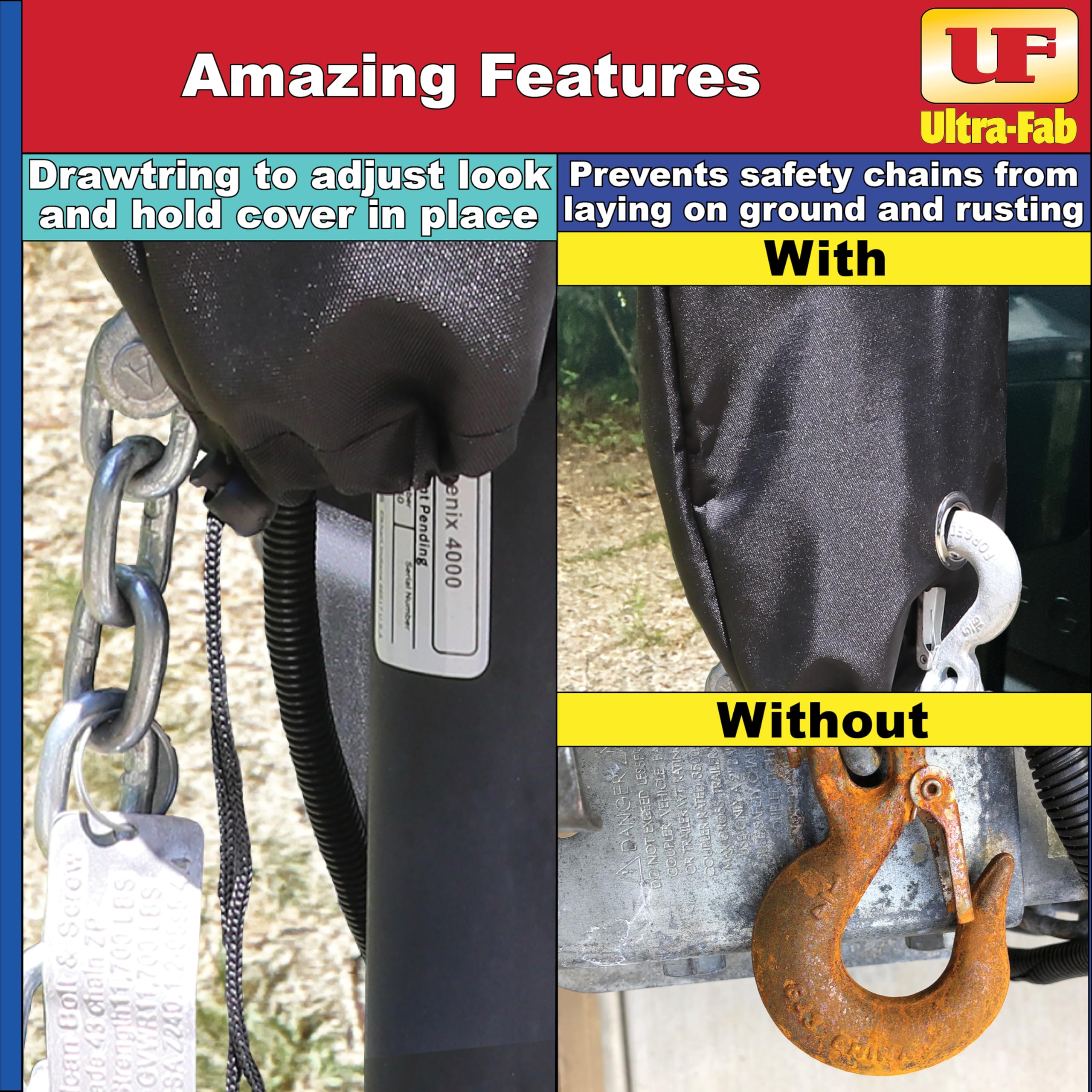 Ultra-Fab 38-944020 Electric Tongue Jack Protective Cover