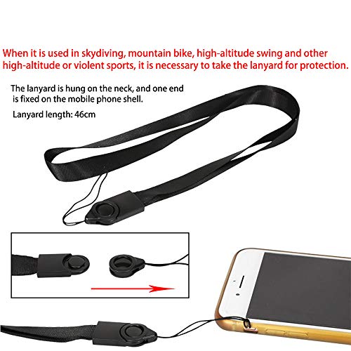Mobile Phone Chest Strap Harness Mount Head Strap Holder Kit for POV/VLOG,Cell Phone Clip Compatible with iPhone,Samsung,GoPro Hero 9, 8,7, 6, 5, 4,, 3,2, 1,AKASO,DJI Osmo,and Action Camerasā¦