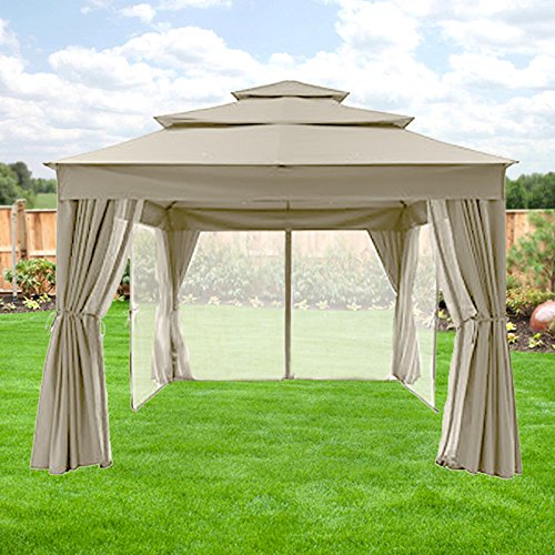 Garden Winds Archer Ridge Gazebo Replacement Canopy Top Cover - RipLock 350