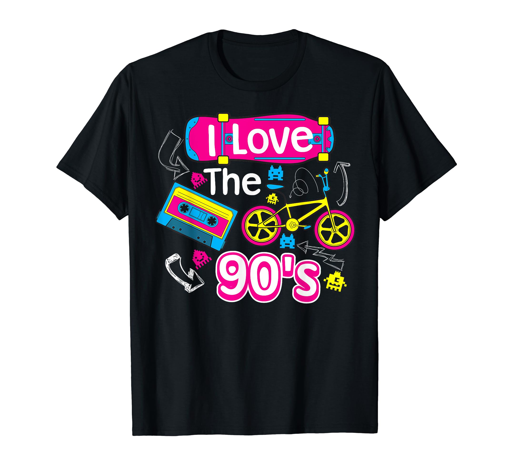 I Love The 90's | Cute Fancy Millennials Gift T-Shirt