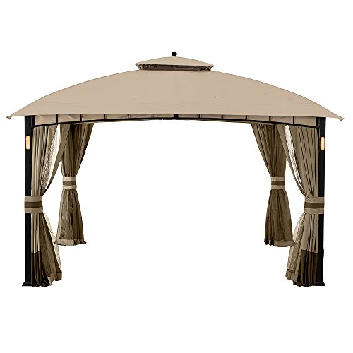 Garden Winds Replacement Canopy Top Cover for The Moorehead L-GZ717PST-F Gazebo - Standard 350