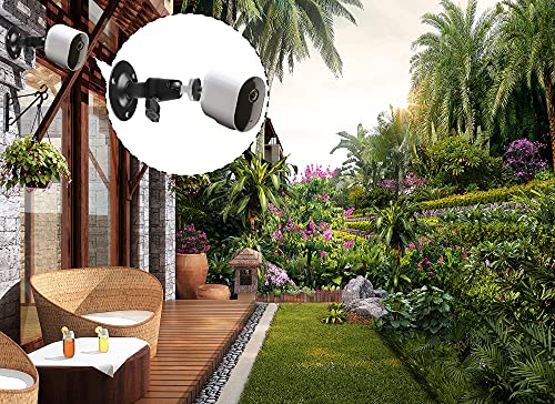 Camera Bracket Mount 3 Pcs Security Wall Mount for Oculus Sensor Arlo, Arlo Pro,Metal Security Camera Bracket Outdoor Indoor Oculus Rift Mount Bracket 360° Rotation 1/4" Screw Camera Wall Mounts CCTV
