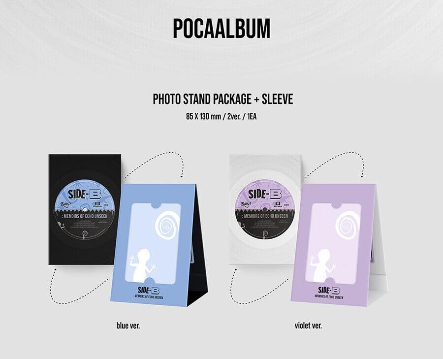 (POCA Ver.) BILLLIE [SIDE-B : MEMOIRS OF ECHO UNSEEN] 1st Single Album (BLUE Ver) K-POP SEALED