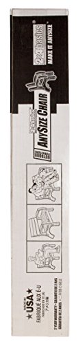 2x4basics 90134ONLMI Hopkins, 6"D x 40"W x 33"H, AnySize Chair or Bench Ends, Sand