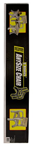 2x4basics 90134ONLMI Hopkins, 6"D x 40"W x 33"H, AnySize Chair or Bench Ends, Sand
