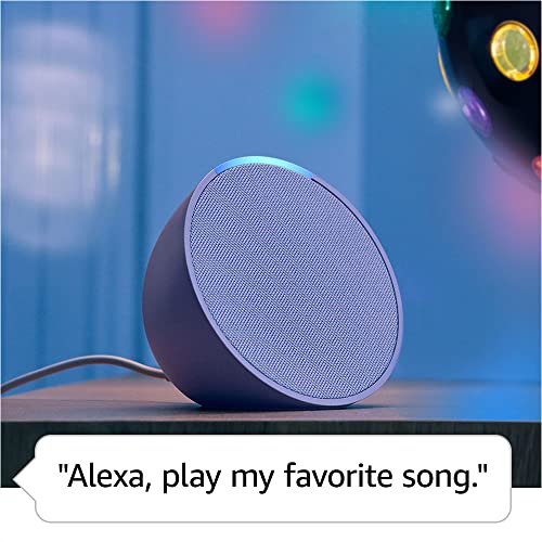 Echo Pop Charcoal with Amazon Smart Plug