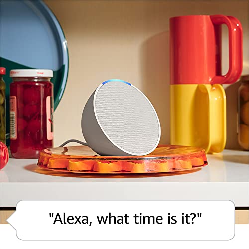 Echo Pop Charcoal with Amazon Smart Plug