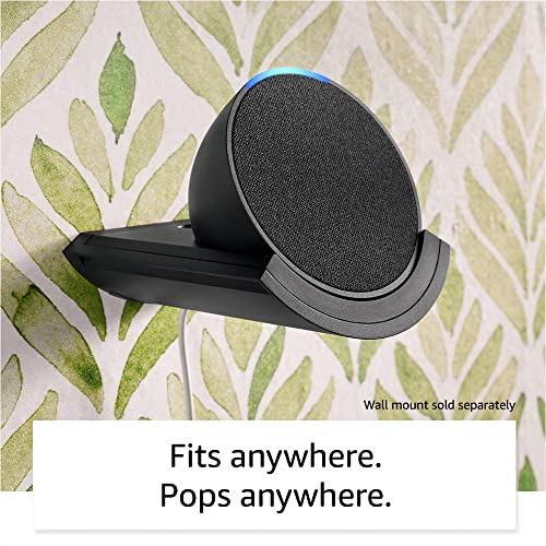 Echo Pop Charcoal with Amazon Smart Plug