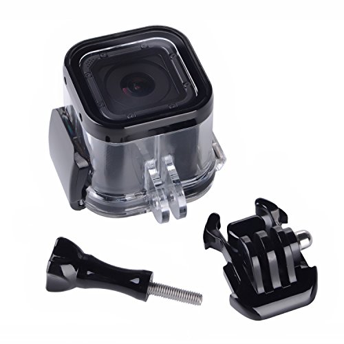 Suptig Replacement Waterproof Case Protective Housing for GoPro Hero Session Hero4 Session Hero5 Session Camera for Underwater Use Water Resistant up to 196ft (60m)